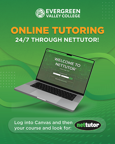 NetTutor Online Tutoring | Evergreen Valley College
